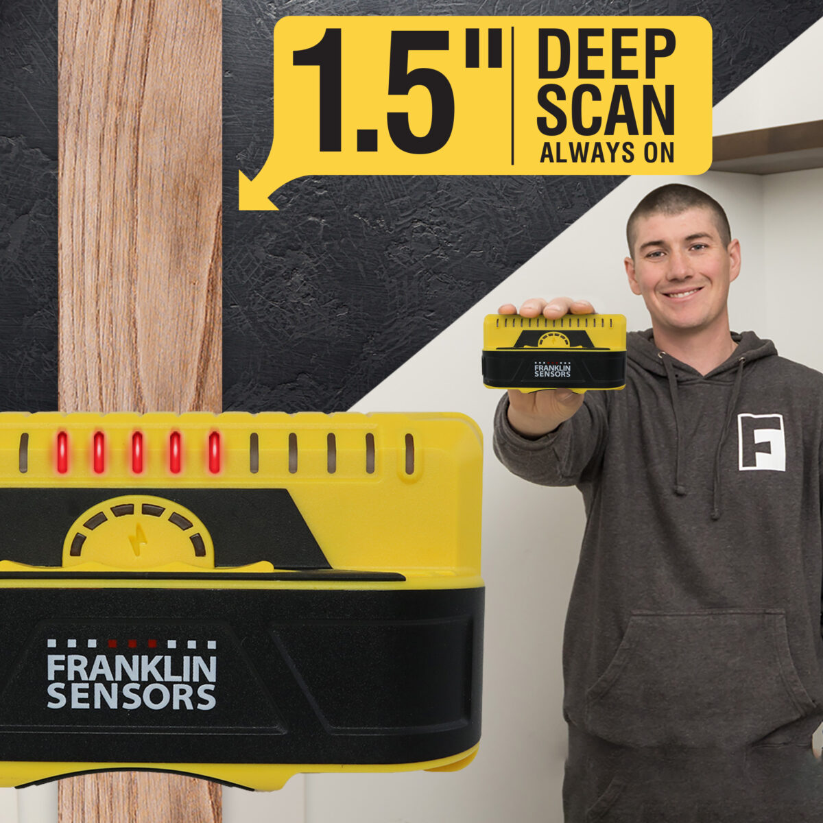 Stud Finder With Wire Detection - Franklin Sensors