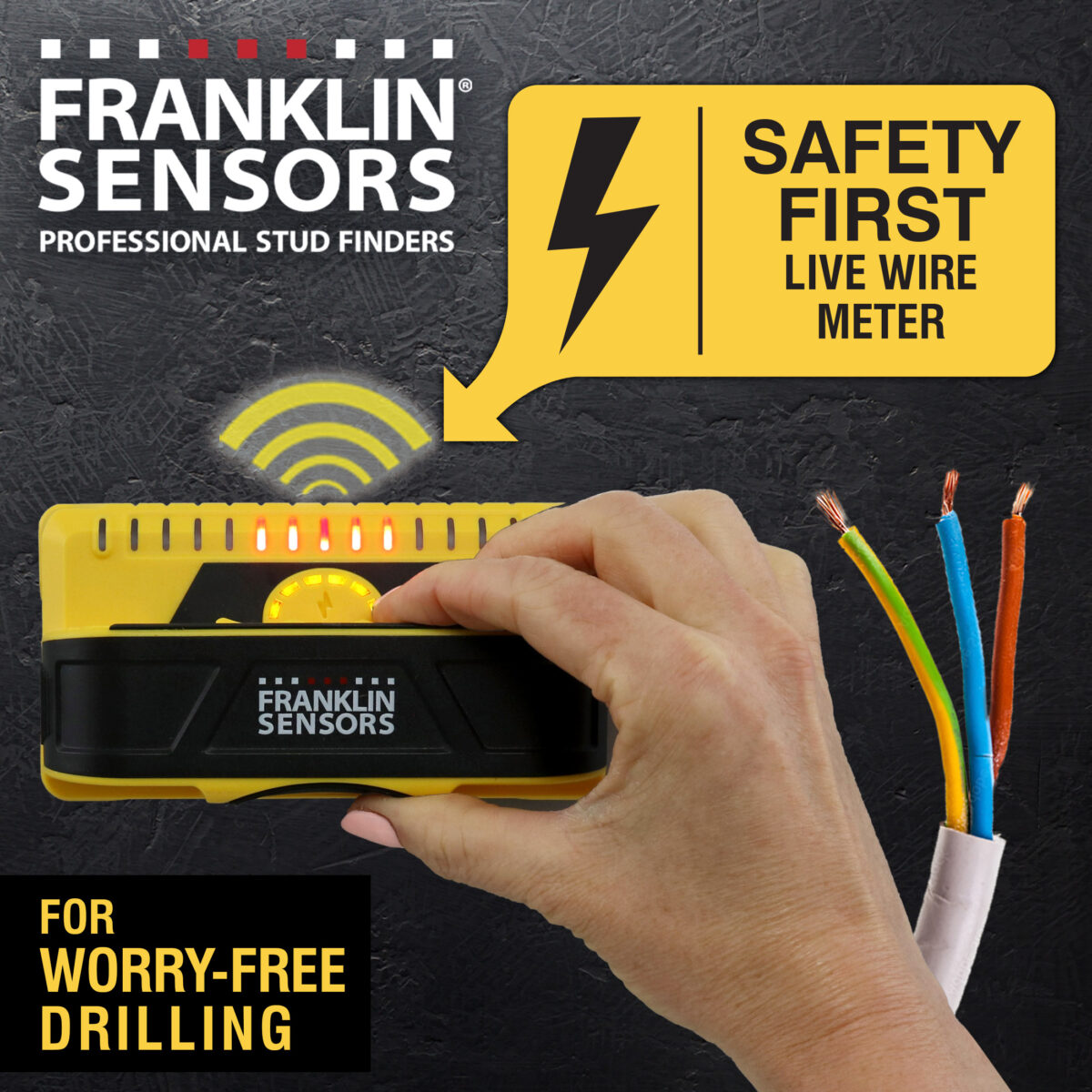 Stud Finder With Wire Detection - Franklin Sensors